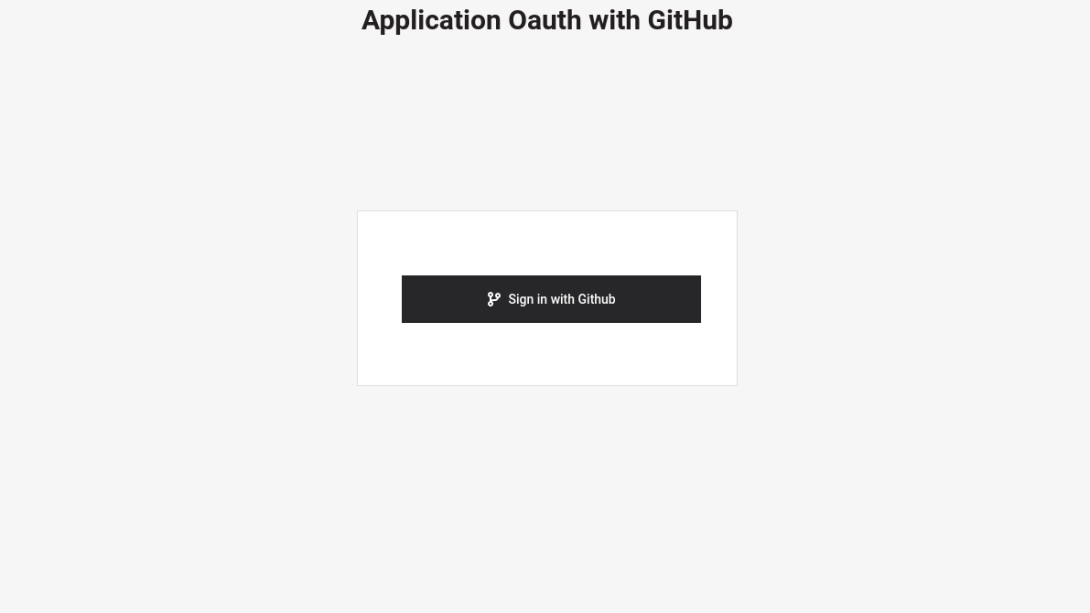 Oauth with Github | Appsmith Community Portal